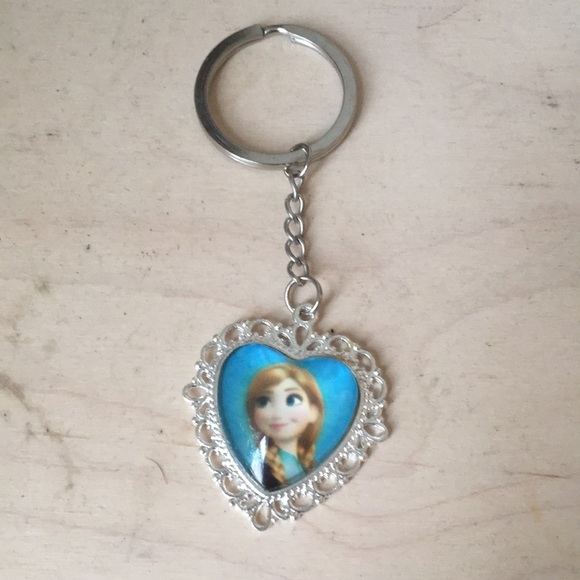 Accessories | Frozen Heart Shaped Keychain | Poshmark
